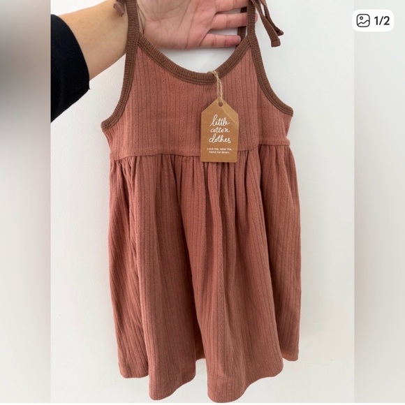 Little Cotton Clothes | Dresses | Little Cotton Clothes Brown Kids ...